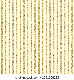 Seamless Pattern Gold Vertical Stripes Vector Stock Vector (Royalty ...