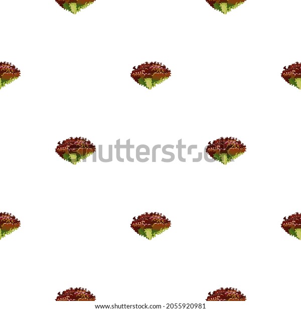 Seamless Pattern Lola Rosa Salad On Stock Vector (Royalty Free ...
