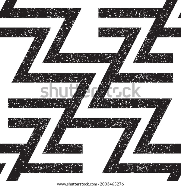 Seamless Pattern Oblique Black Bands Seamless Stock Vector (Royalty ...