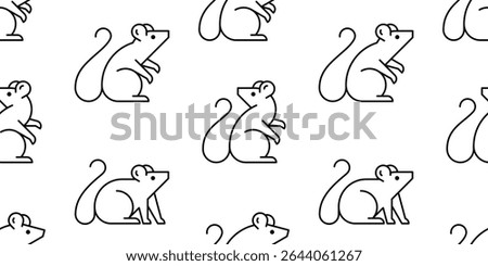Rat Outline Drawing | Free download on ClipArtMag