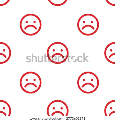 Red Sad Face Clipart | Free download on ClipArtMag