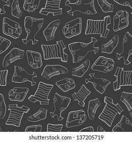 Hand Drawn Set Ribbon Banners Doodles Stock Vector (Royalty Free) 565229173