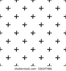 Seamless Pattern Swiss Cross Abstract Hand Stock Vector (Royalty Free ...