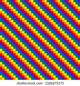 Seamless Patterns Lgbtq Pride Month Colors Stock Vector (Royalty Free ...