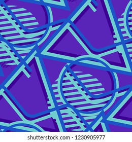 Seamless Pop Art Background Abstract Colorful Stock Vector (Royalty ...