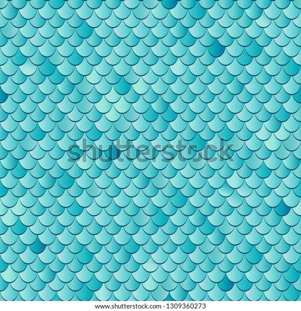Seamless Sea Fish Scales Background Textured Stock Vector (Royalty Free ...