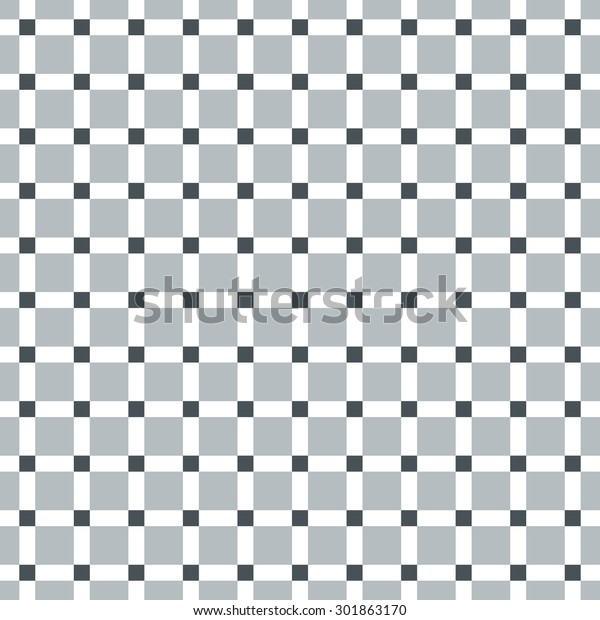 Seamless Steel Grey Check Pattern Stock Vector (Royalty Free) 301863170
