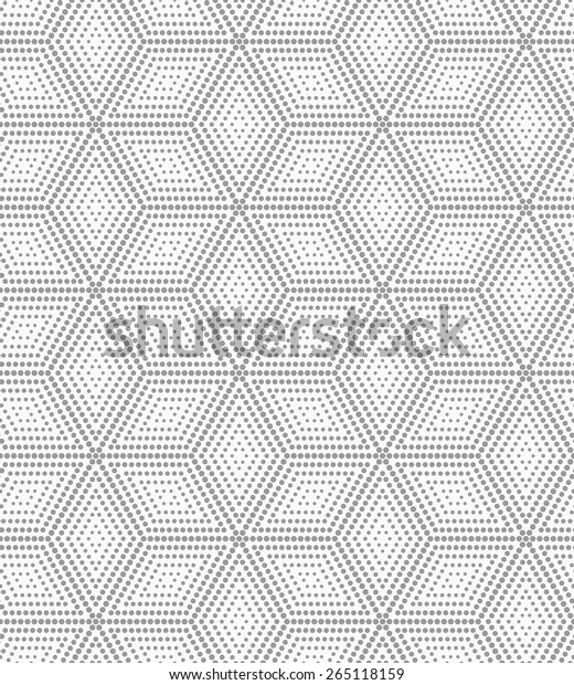 Seamless Stylish Dotted Geometric Background Modern Stock Vector ...