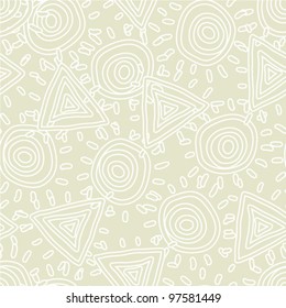 Seamless Texture Abstract Sun Stock Vector (Royalty Free) 97581449 ...