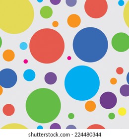 Seamless Texture Balls Illustration Stock Vector (Royalty Free ...
