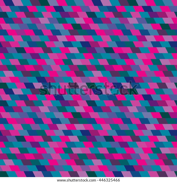 Seamless Texture Diamond Shapes Cyan Magenta Stock Vector (Royalty Free ...