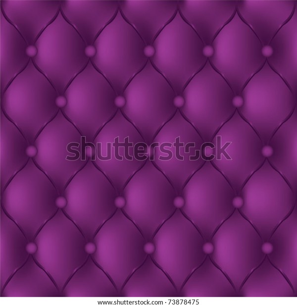 Seamless Texture Leather Quilted Sofa Vector Stock Vector (Royalty Free ...