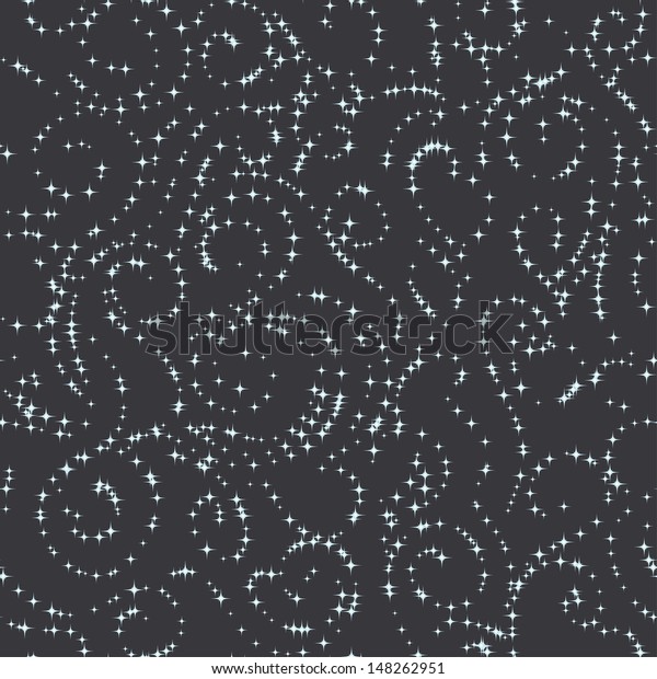 Seamless Texture Stars Stock Vector (Royalty Free) 148262951