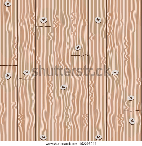 Seamless Texture Timber Floor Nails 2: vector de stock (libre de ...