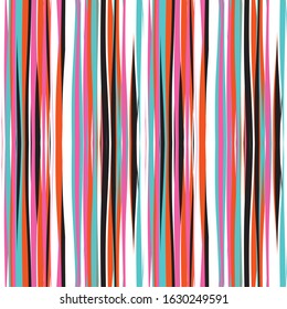 Seamless Texture Vertical Colored Bands Stock Vector (Royalty Free ...