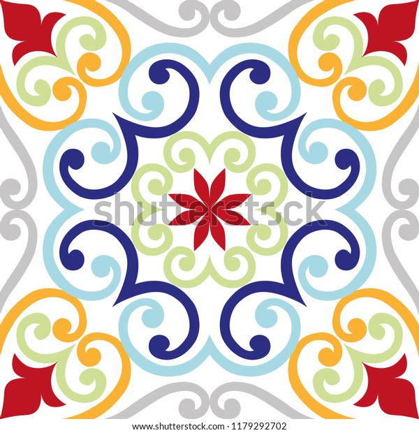 Seamless Tile Background Tile Design Stock Vector (Royalty Free ...