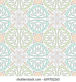 Seamless Tile Wallpaper Stock Vector (Royalty Free) 659702263 ...