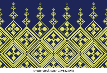 Seamless Traditional Background Design Indigenous Pattern Stock Vector ...