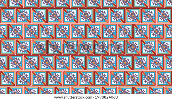 Seamless Traditional Background Design Indigenous Pattern Stock Vector ...
