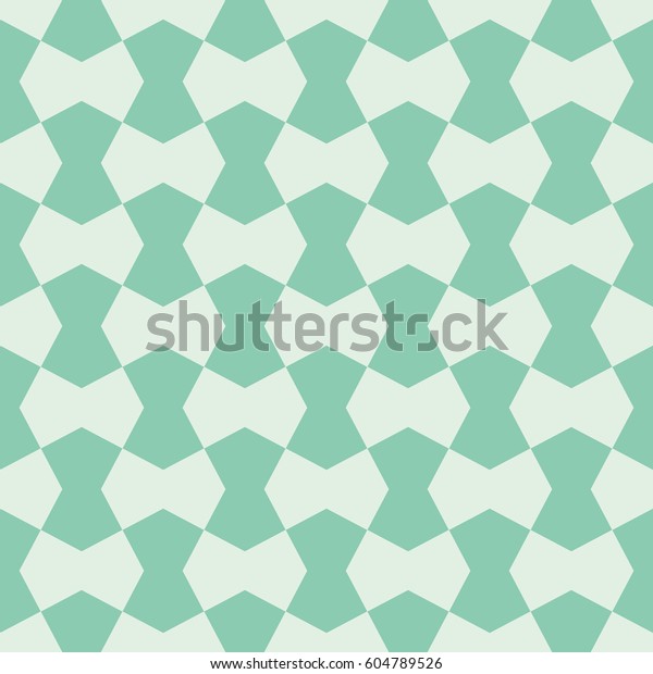 Seamless Turquoise Mod Op Art Chic Stock Vector (Royalty Free ...