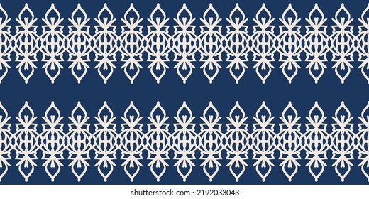 Seamless Vector Border Pattern Decorative Stripe Stock Vector (Royalty ...