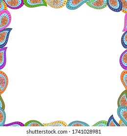 Vector Drawing Cartoon Border Frame 库存矢量图（免版税）234106831 | Shutterstock