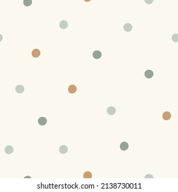Seamless Vector Patterns Spots Pastel Colors Stock Vector (Royalty Free ...