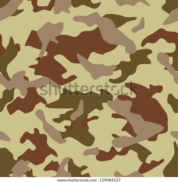 Seamless Vector Square Camouflage Series Dessert Stock Vector (Royalty ...