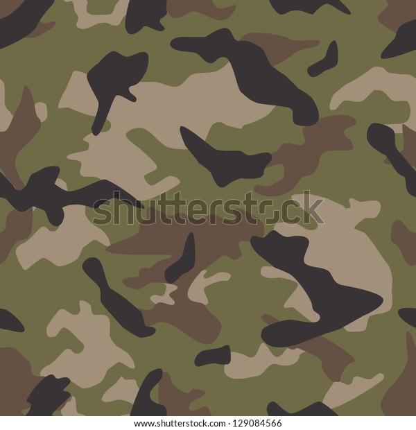 Seamless Vector Square Camouflage Series Us Stock Vector (Royalty Free ...
