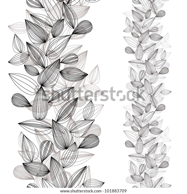 Seamless Vertical Vector Background Design Pattern Stock Vector ...