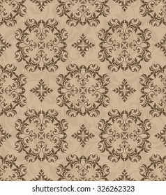 Seamless Victorian Wallpaper Stock Vector (Royalty Free) 326262323 ...