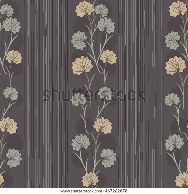 Seamless Victorian Wallpaper Tile Stock Vector (Royalty Free) 467262878 ...