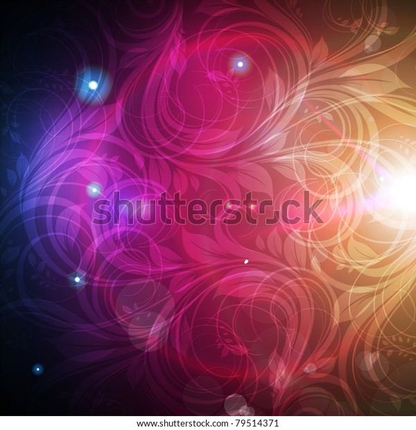 Seamless Wallpaper Background Sun Shine Glow Stock Vector (Royalty Free ...