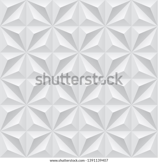 Seamless White 3d Background Abstract Geometric: vetor stock (livre de ...