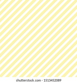 Seamless Yellow Diagonal Striped Background Pastel Stock Vector ...