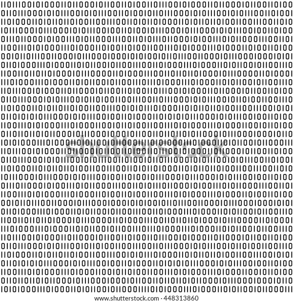 Seamless You See 4 Tiles Binary Stock Vector (Royalty Free) 448313860 ...