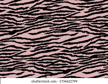 patrón de cebra ininterrumpido, impresión animal: vector de stock ...