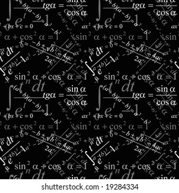 Physics Electronic Engineering Mathematics Equation Calculations Stock ...