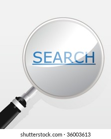 Magnifying Glass Word Search Stock Photo 166348505 | Shutterstock
