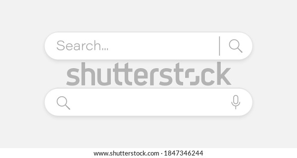 Search Bar Concept Search Bar Graphic Stock Vector (Royalty Free ...
