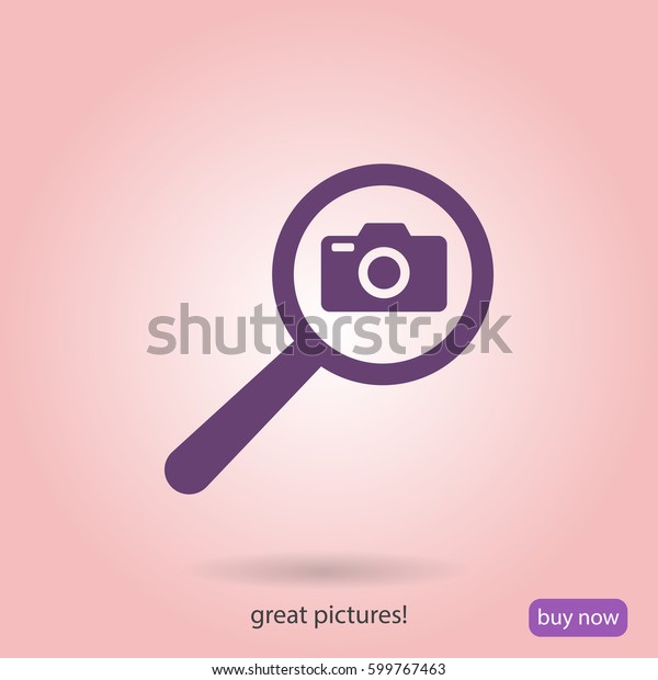 Search Foto Camera Vector Icon Stock Vector (Royalty Free) 599767463 ...