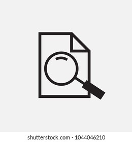 Search Icon Find Symbol Vector Stock Vector (Royalty Free) 1044046210 ...