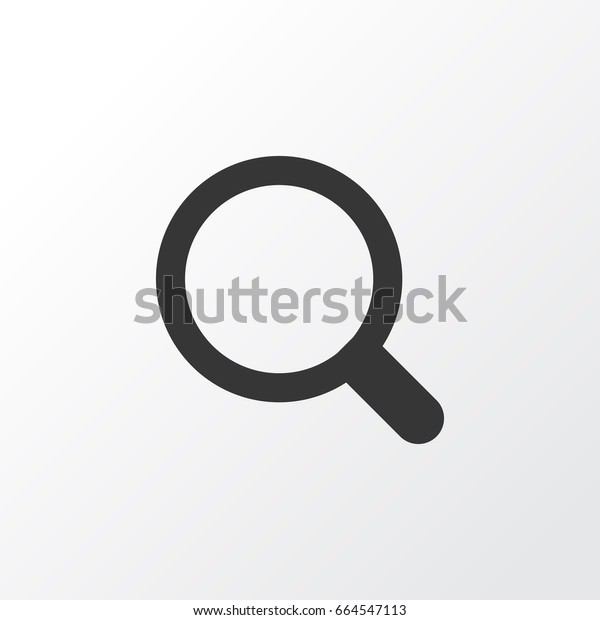 Vector de stock (libre de regalías) sobre Símbolo de icono de búsqueda ...