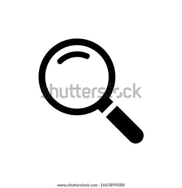 Search Icon Symbol Vector Graphic Stock Vector (Royalty Free) 1663899088