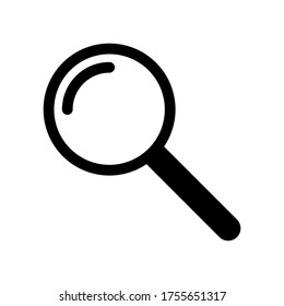 Vector de icono de búsqueda. Ilustración: vector de stock (libre de ...