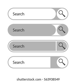 Search Line Set Vector Illustration Stock Vector (Royalty Free ...