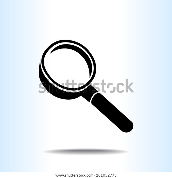 Search Sign Icon Vector Illustration Stock Vector (Royalty Free ...