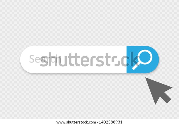 Search Vector Icon Search Bar Ui Stock Vector (Royalty Free) 1402588931
