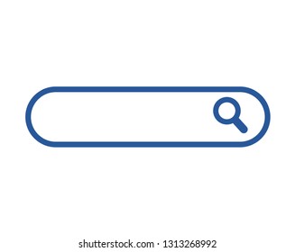 Search Bar Symbol Icon Vector Illustration Stock Vector (Royalty Free ...
