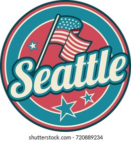 Seattle Symbol Stock Vector (Royalty Free) 720889234 | Shutterstock